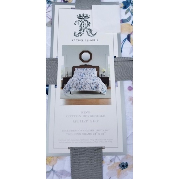 Rachel Ashwell | Bedding | Rachel Ashwell Cotton Reversible Quilt Shams ...